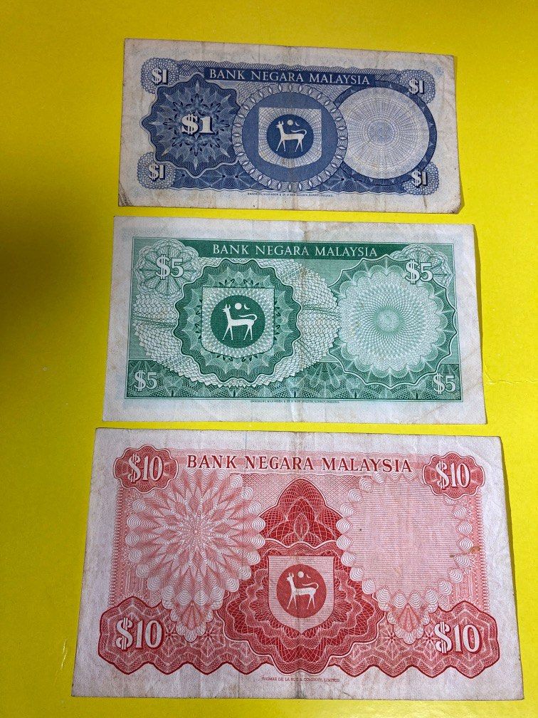 Malaysia Old Banknote, Hobbies & Toys, Memorabilia & Collectibles ...