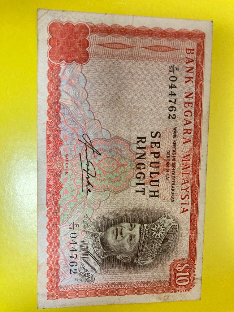 Malaysia Old Banknote, Hobbies & Toys, Memorabilia & Collectibles ...