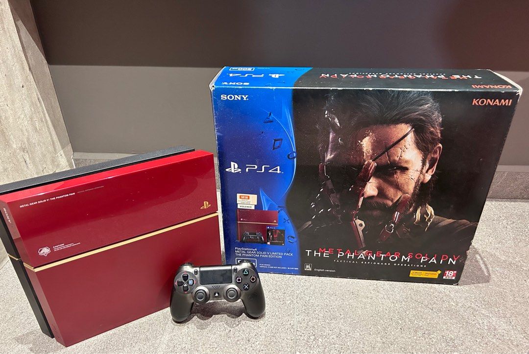 Metal Gear Solid V Limited Edition PS4 Console (500 GB), Video Gaming ...