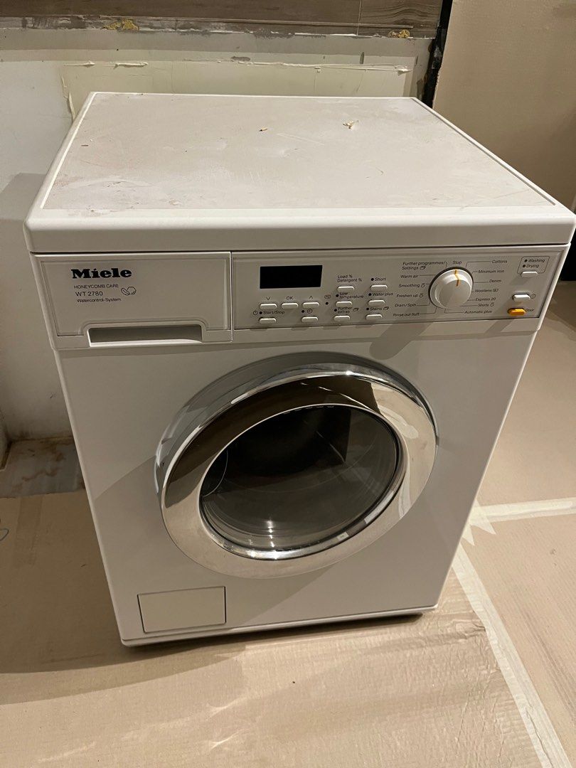 Miele WT2780 washer dryer, TV & Home Appliances, Washing Machines and Dryers on Carousell