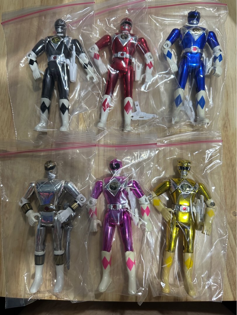 Mighty Morphin Power Rangers Movie Edition - Metallic, Hobbies & Toys ...