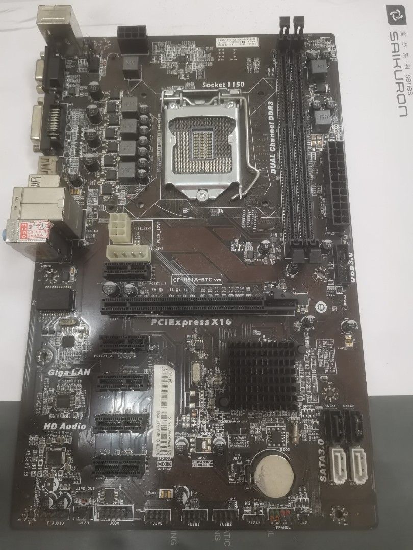 Mining Mobo, Computers & Tech, Parts & Accessories, Computer Parts on ...