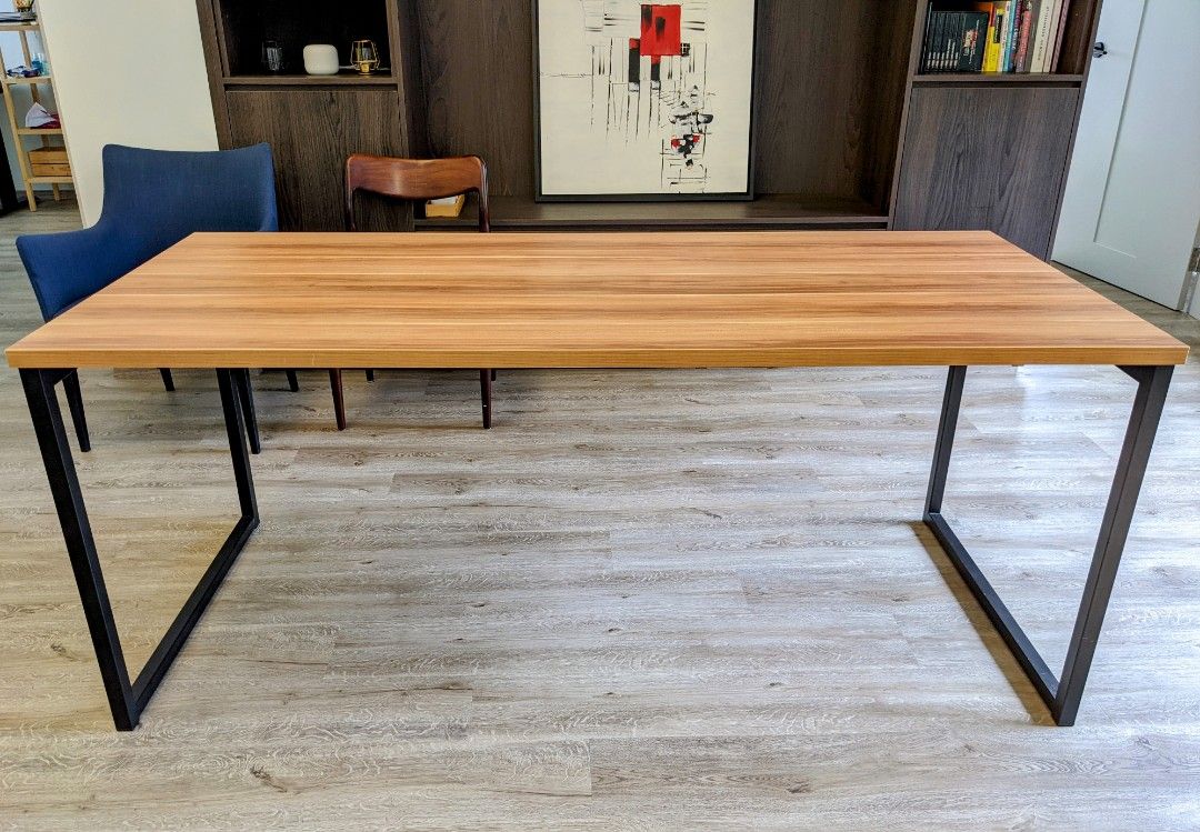Quality Dining Table 6 pax 180 x 80cm, Furniture & Home Living ...