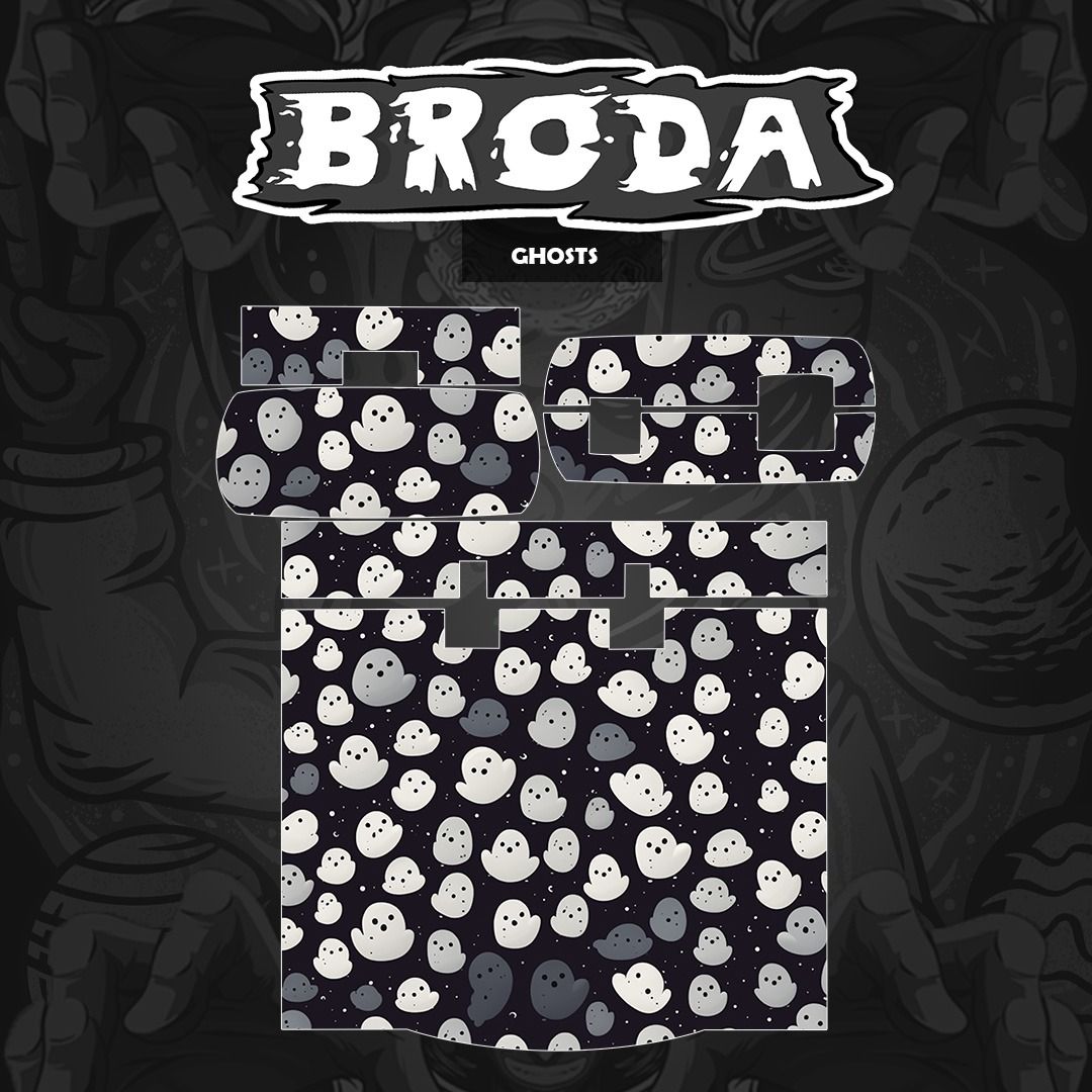 Motorbike Slim IU Sticker Waterproof "Ghost", Motorcycles, Motorcycle ...