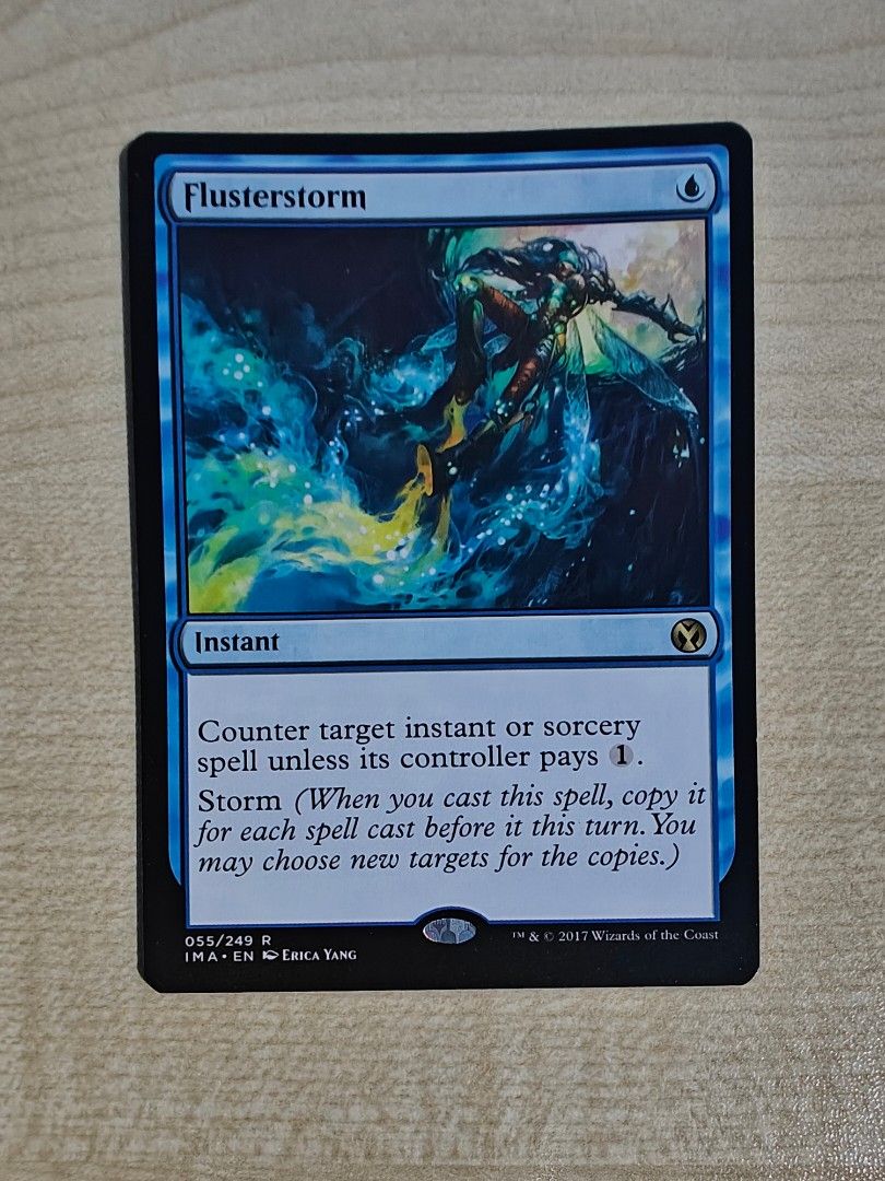MTG Flusterstorm NM, Hobbies & Toys, Toys & Games on Carousell
