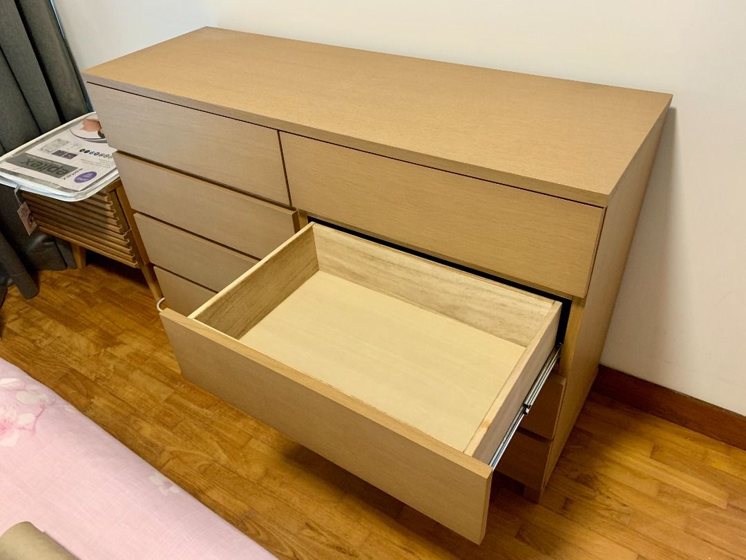 MUJI 8 Drawer / Dresser/ Chest - Original Price $799, Furniture & Home Living, Furniture ...