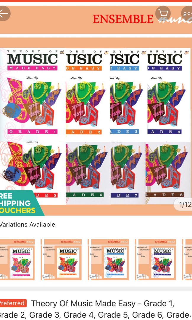 Music Made Easy theory books. Grade 4,6,7,8, Hobbies & Toys, Books ...