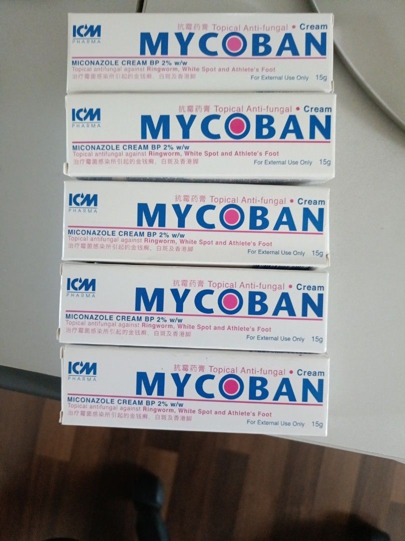 Mycoban, Health & Nutrition, Medical Supplies & Tools on Carousell