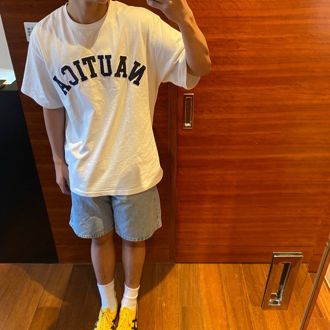 Nautica Too Heavy Big Arch Logo, Men's Fashion, Tops & Sets, Tshirts ...
