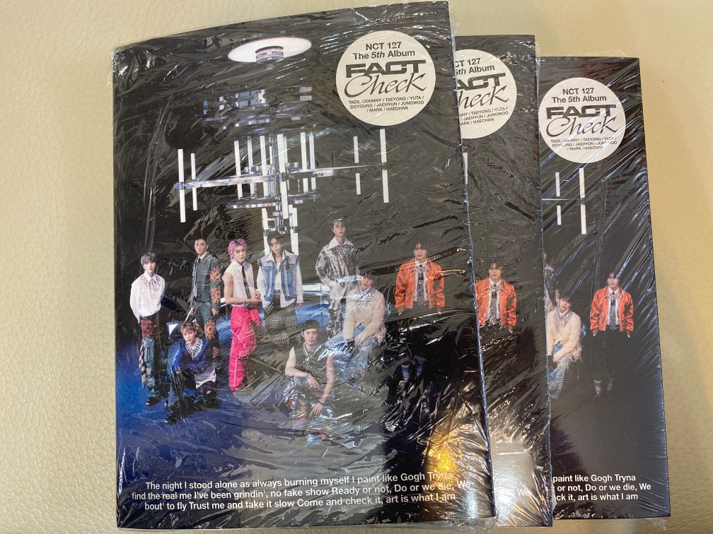 NCT NCT127 The 5th Album FACT CHECK 淨專, 興趣及遊戲, 收藏品及紀念品, 韓流 - Carousell