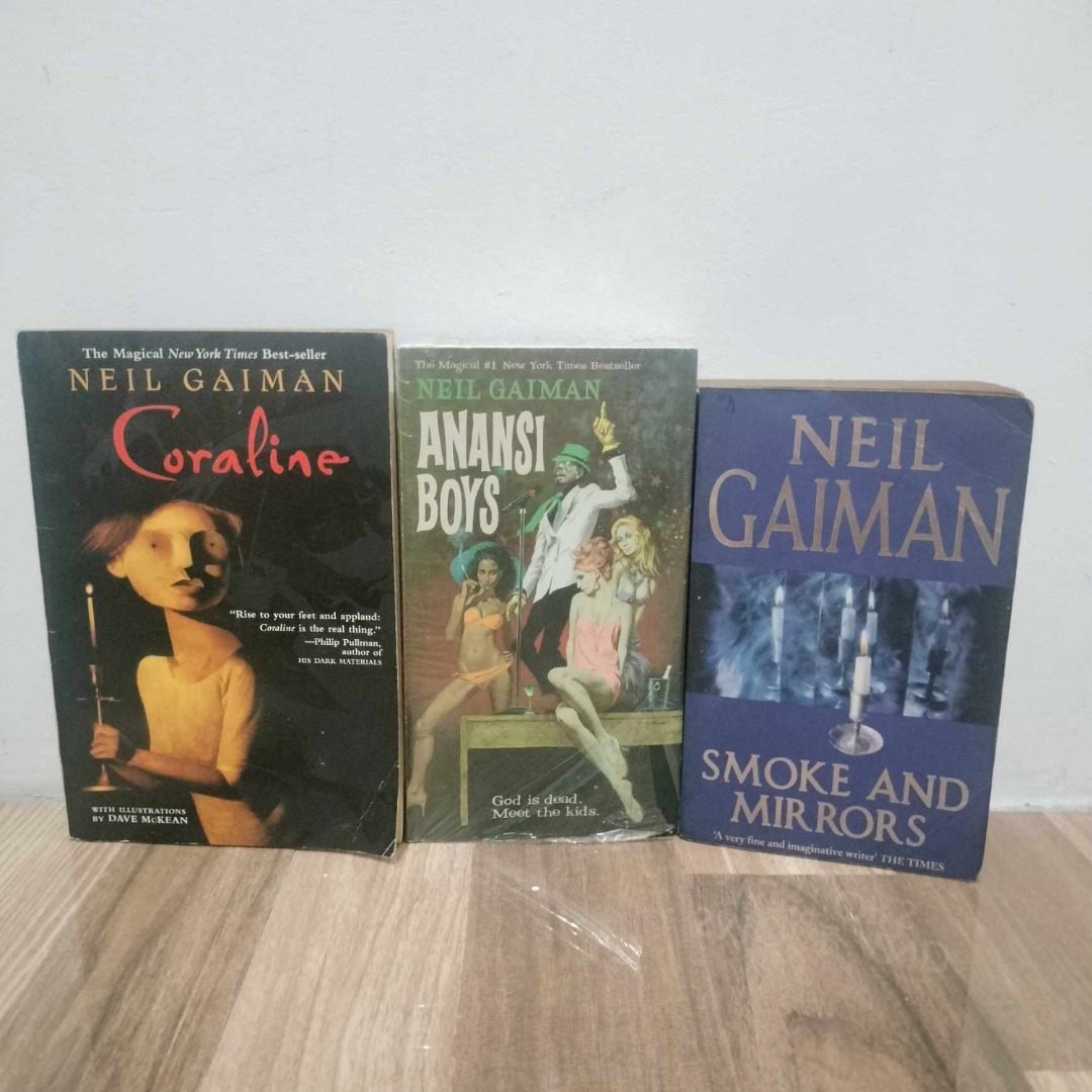 NEIL GAIMAN BOOK BUNDLE, Hobbies & Toys, Books & Magazines, Fiction ...
