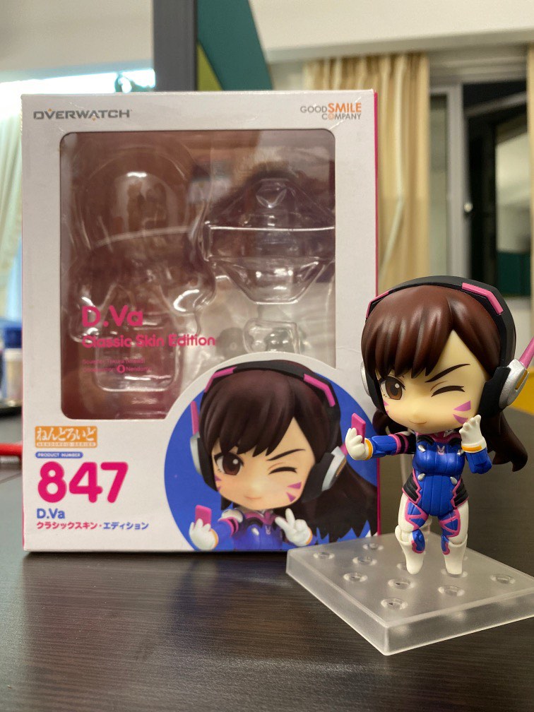 Nendoroid 847 D.Va from Overwatch, Hobbies & Toys, Memorabilia ...