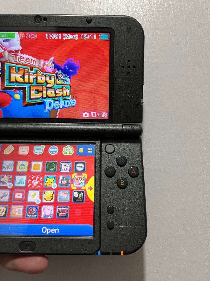 New Nintendo 3DS XL Metallic Black Complete in Box (IPS Top Screen & Non Cfw w/ Paid Games ...