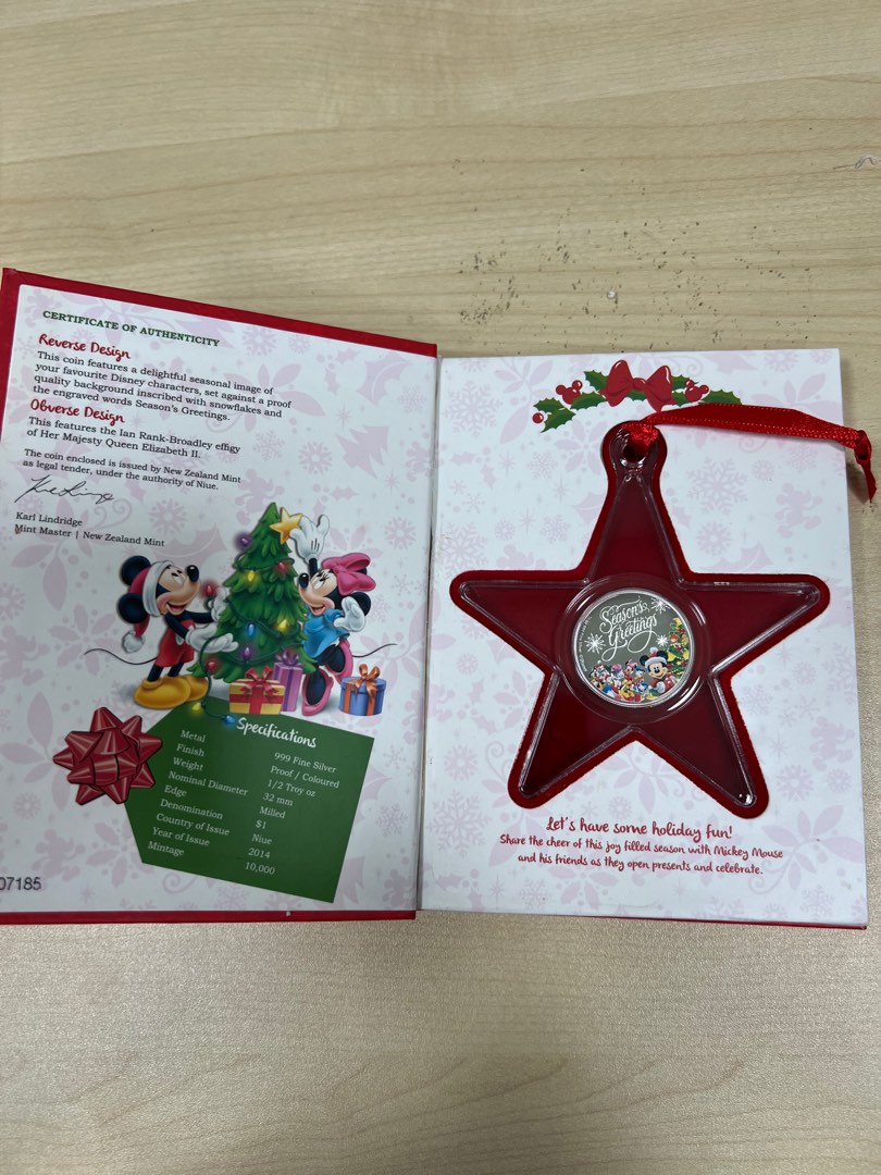 New Zealand Mint Disney Mickey and friends 2014 0.5oz pure silver ...