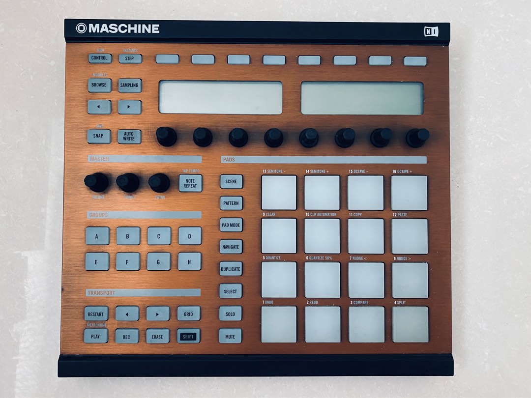 NI Maschine MK1 NI 節奏編輯控制器, 興趣及遊戲, 音樂、樂器 & 配件, 樂器 - Carousell