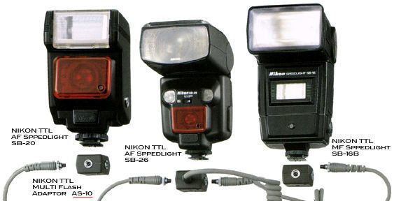 Nikon TTL Multi-Flash Adapter AS-10, 攝影器材, 攝影配件, 閃光燈 - Carousell