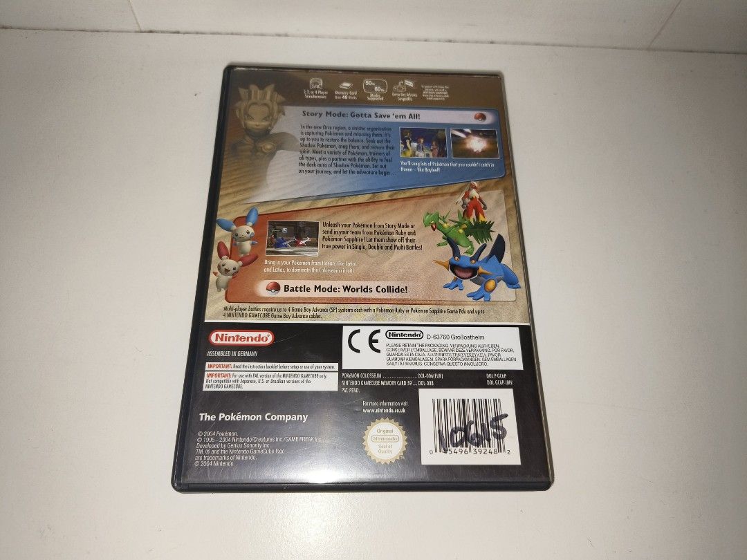 Nintendo Gamecube Pokemon Colosseum, Video Gaming, Video Games ...