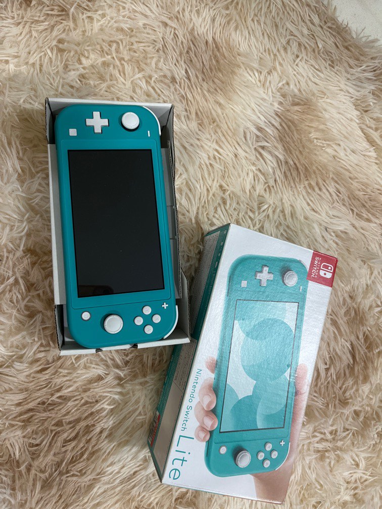 Nintendo Switch Lite - Turquoise, Video Gaming, Video Game Consoles, Nintendo on Carousell