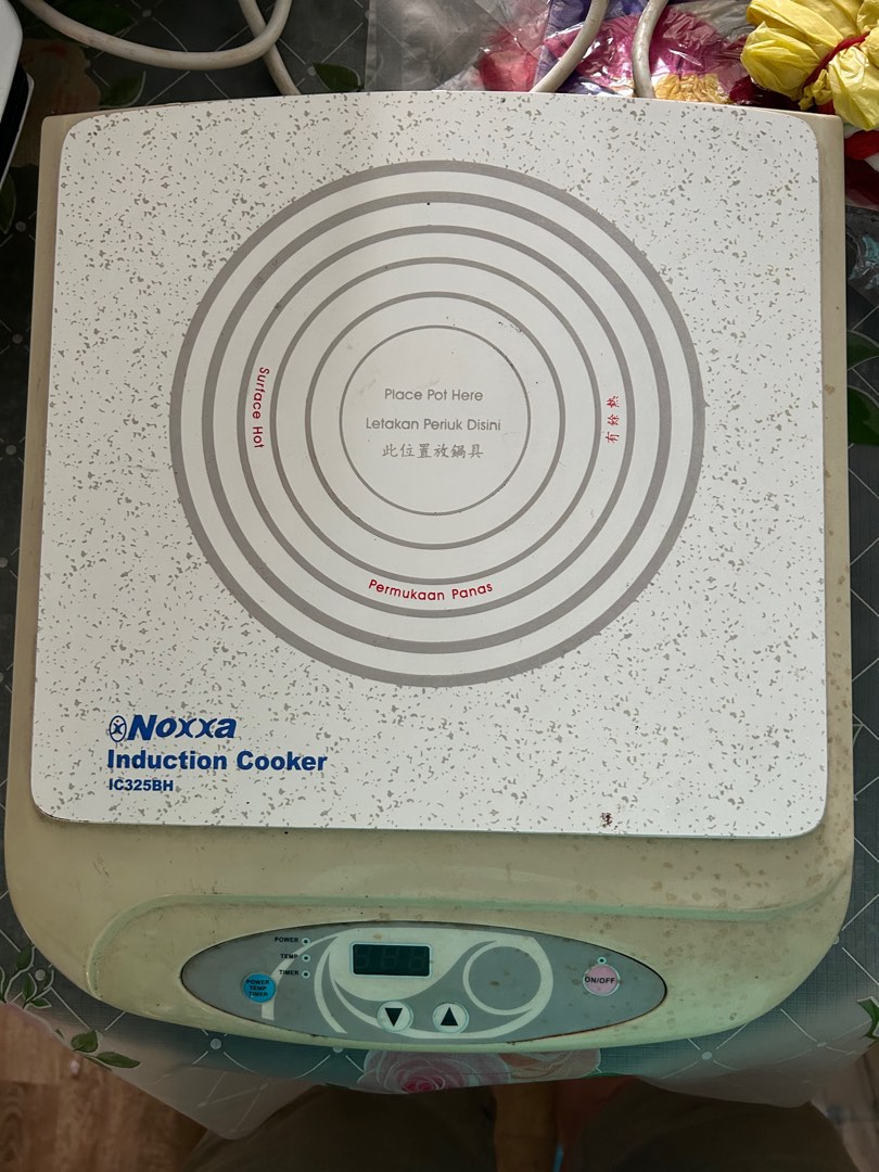Noxxa Induction Cooker IC325BH, TV & Home Appliances, Kitchen ...