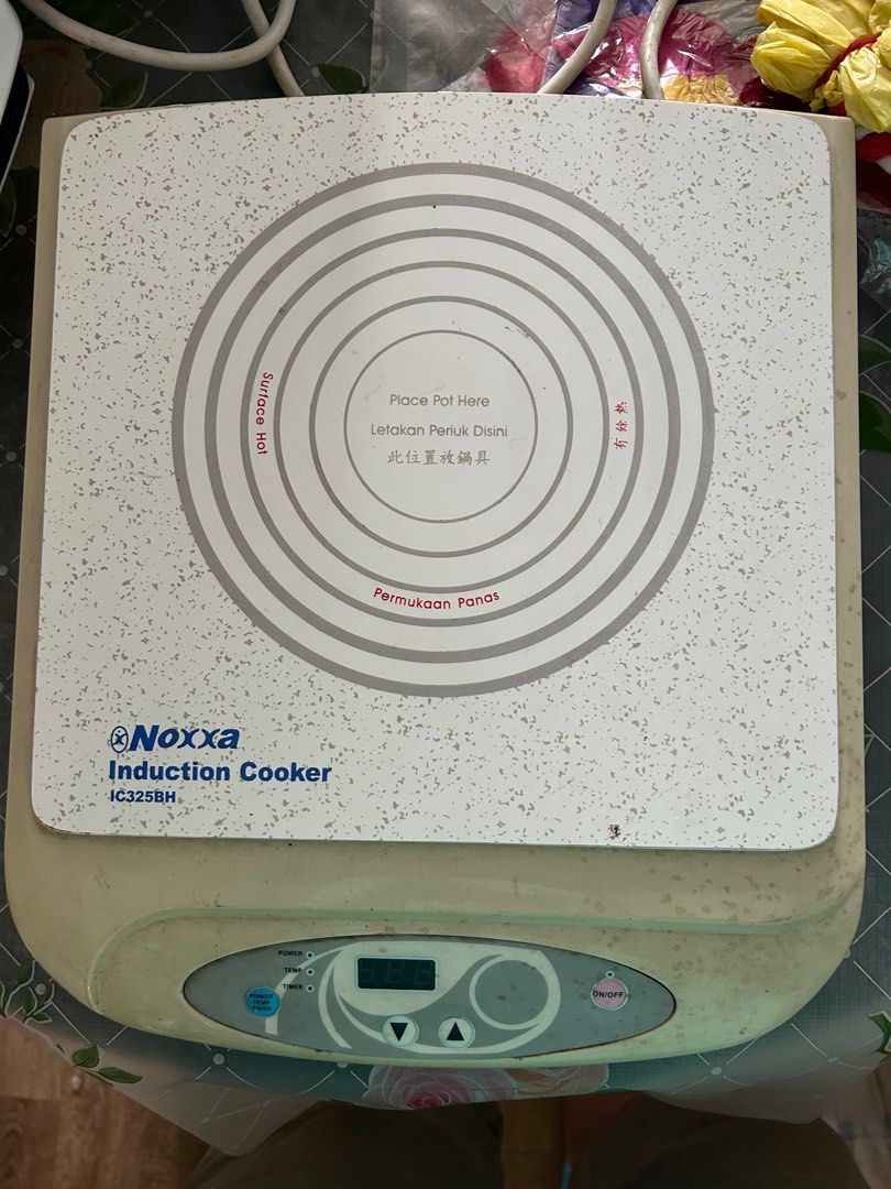 Noxxa Induction Cooker IC325BH, TV & Home Appliances, Kitchen Appliances, Cookers on Carousell