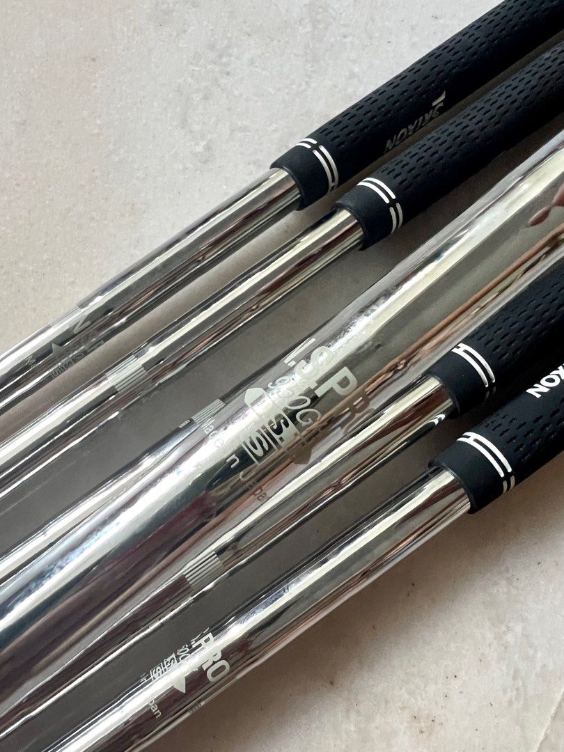 NS Pro 950GH DST (5-P) iron shafts (stiff), Sports Equipment, Sports ...
