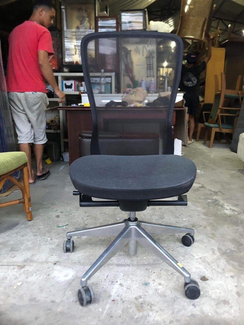 Office/ home mesh high back rest chair, Furniture & Home Living ...