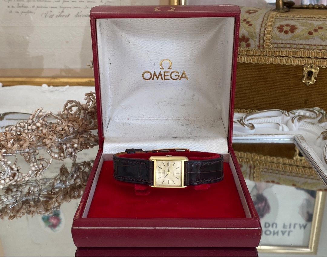 OMEGA Vintage Square, Luxury, Watches on Carousell