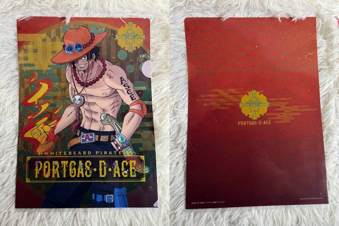 One Piece Clear File [OFFICIAL], Hobbies & Toys, Toys & Games on Carousell