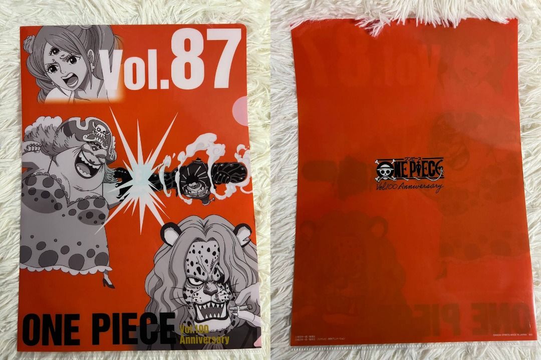 One Piece Clear File [OFFICIAL], Hobbies & Toys, Toys & Games on Carousell