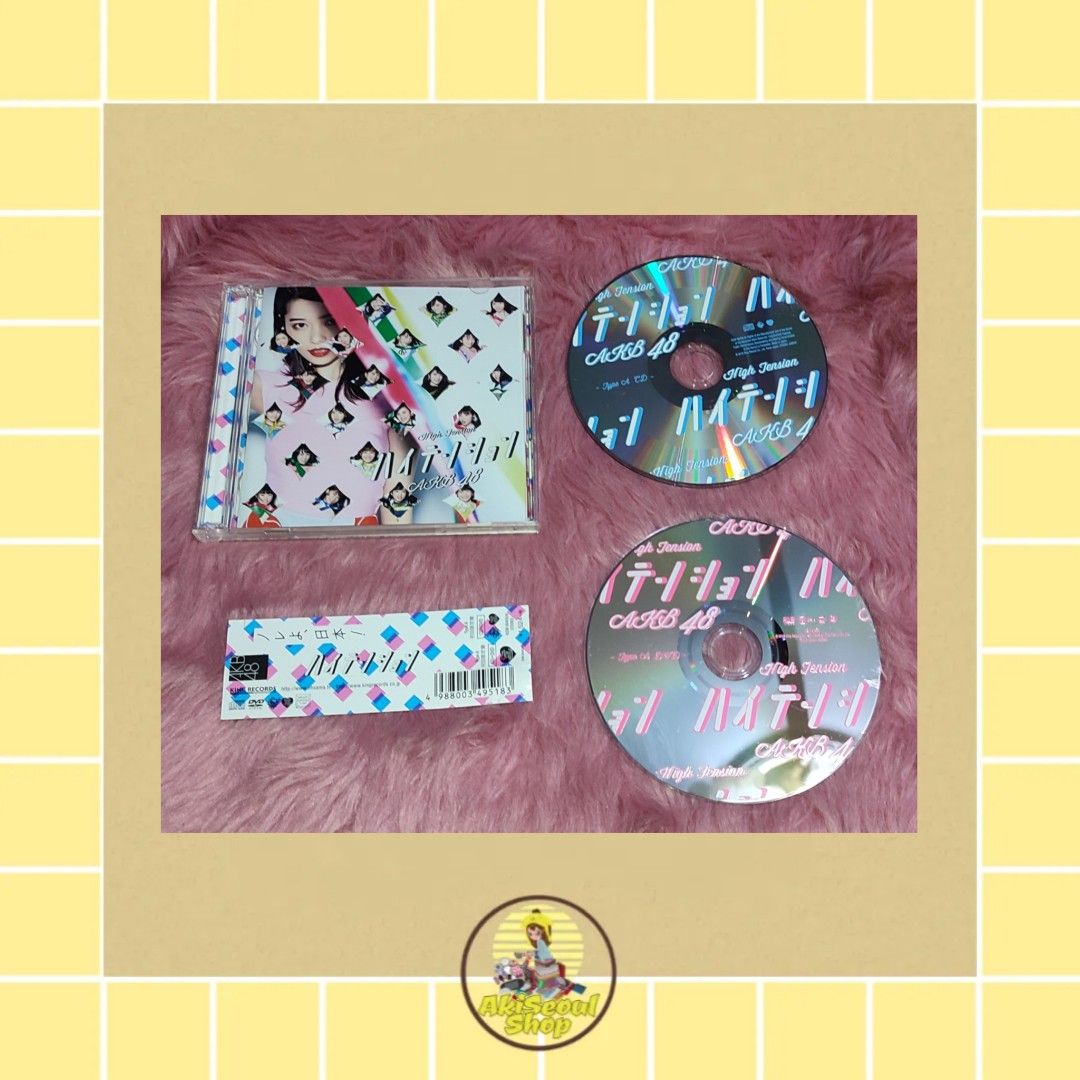 [OnHand] 48G AKB48 High Tension Type A CD+DVD with OBI, Hobbies & Toys, Memorabilia ...