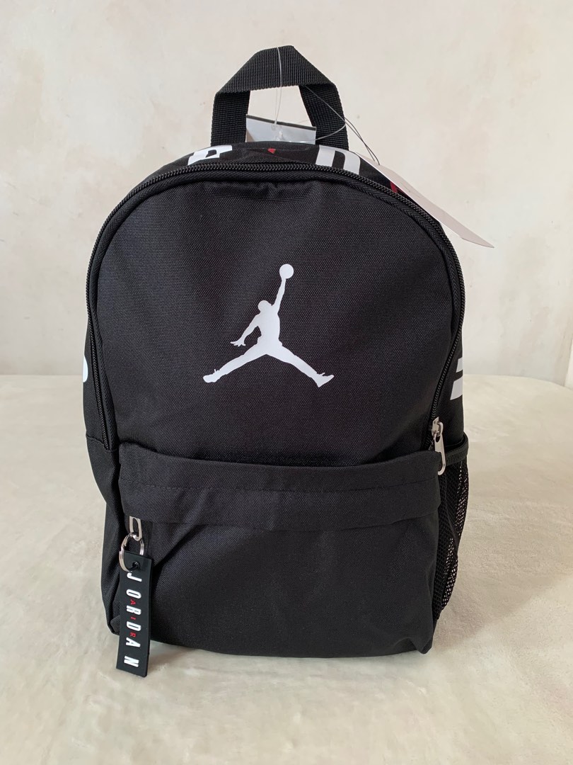 Original Air Jordan Small Backpack (Red & Black), Women's Fashion, Bags ...