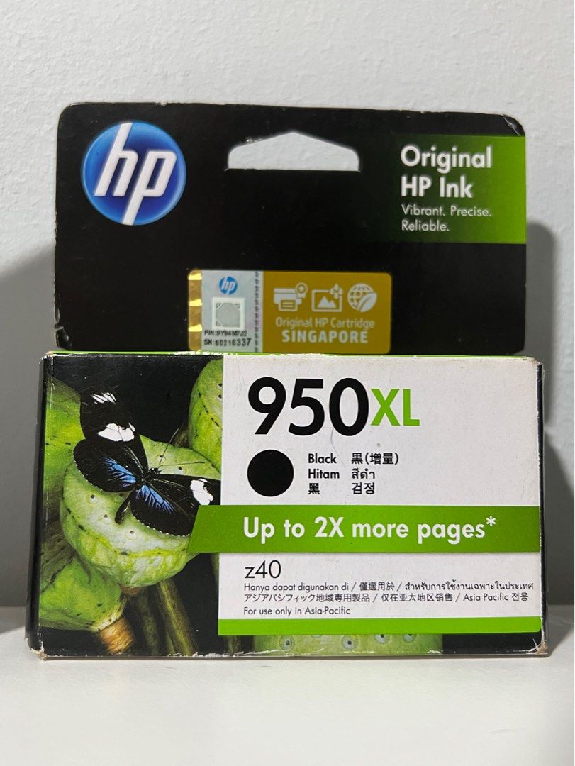 Original cmyk inks HP 950XL, HP 951XL, Computers & Tech, Printers ...