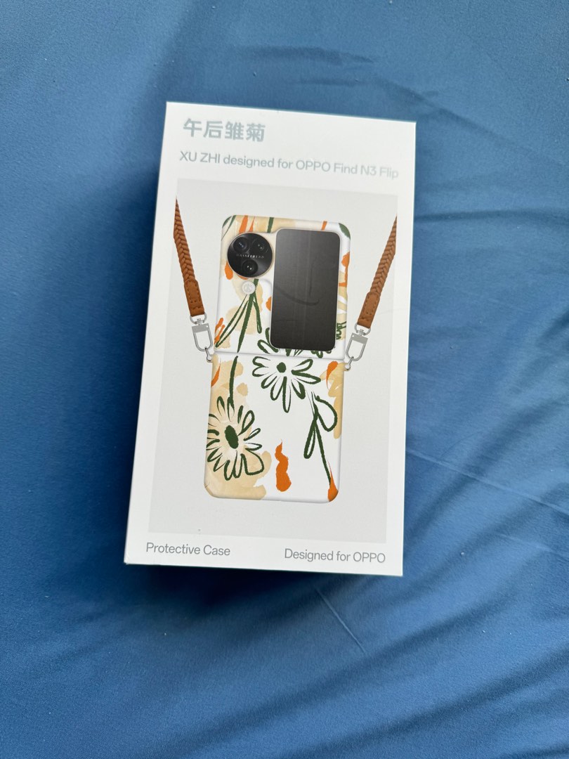 Original Oppo Designed Find N3 Flip Case Mobile Phones Gadgets Mobile Gadget Accessories