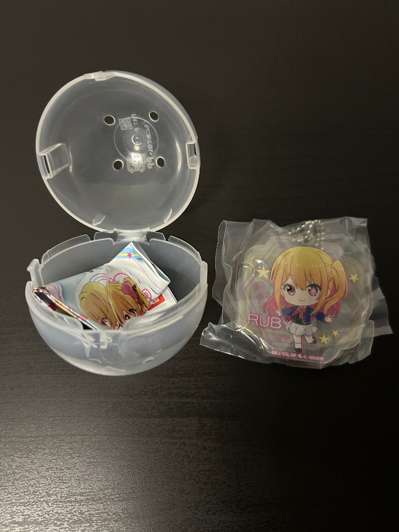 Oshi no Ko Acrylic Ruby keychain series 02, Hobbies & Toys, Memorabilia ...