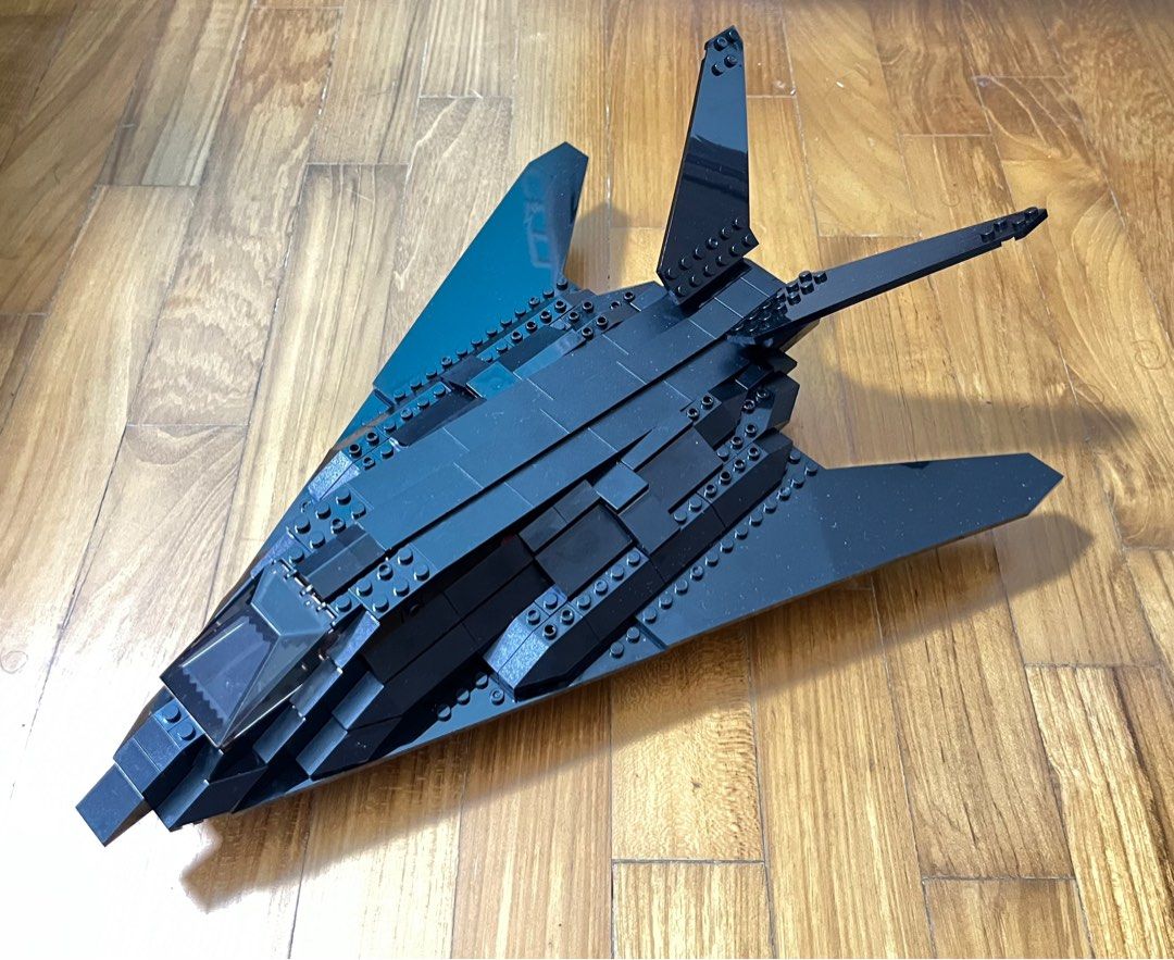 Oxford toys (Lego compatible) modern military plane f-117 aircraft ...