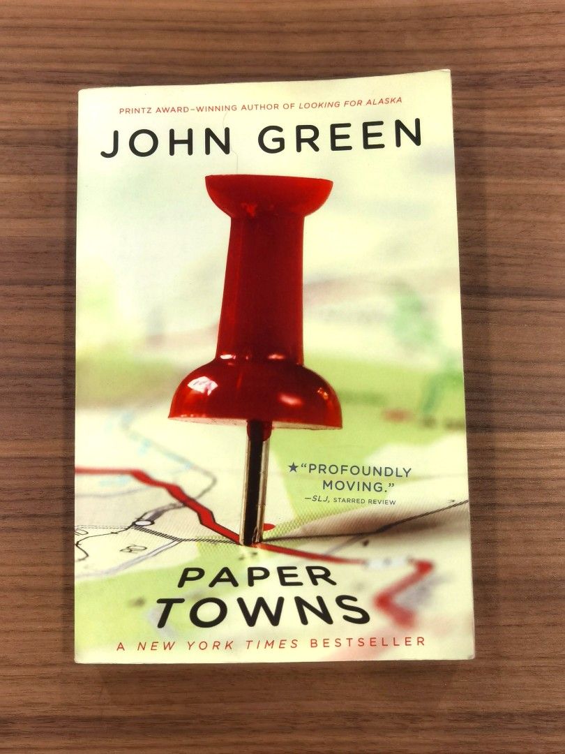 Paper Towns Book By John Green, Hobbies & Toys, Books & Magazines ...