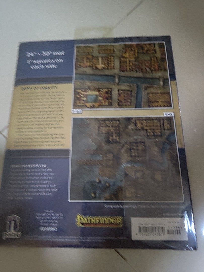 Pathfinder flip-mat,red light district, Hobbies & Toys, Toys & Games on ...