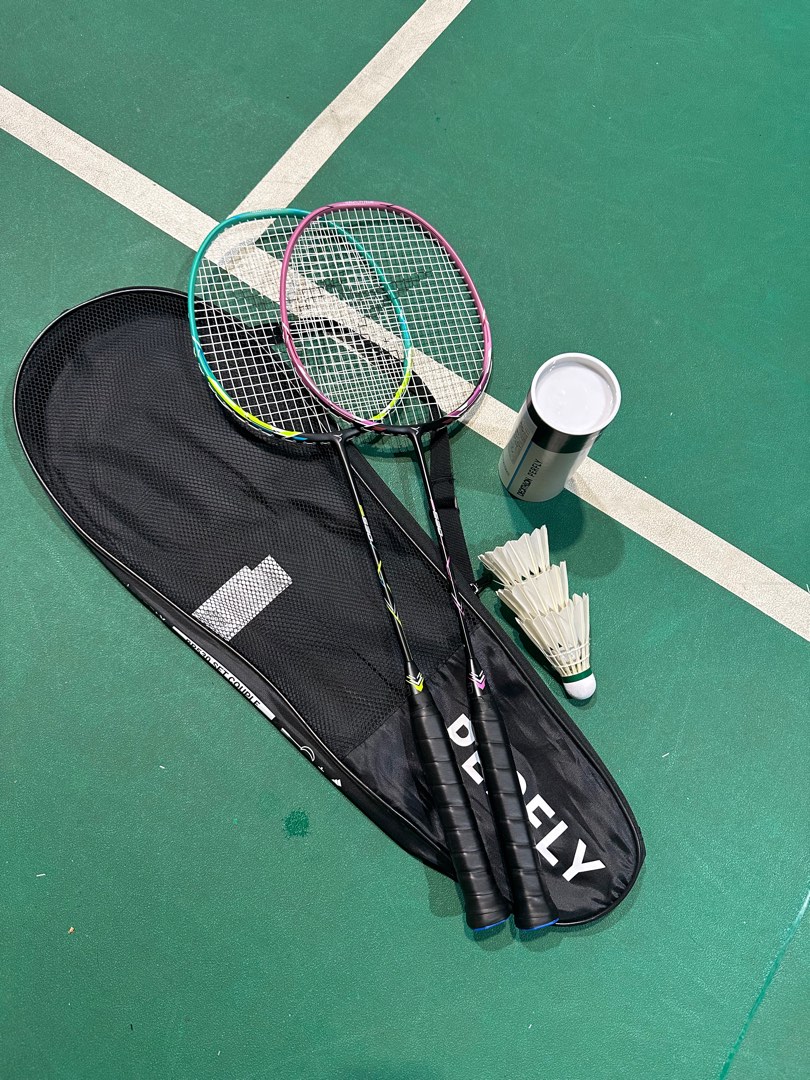 Perfly Badminton Racket (BR530 Set), Sports Equipment, Sports & Games ...