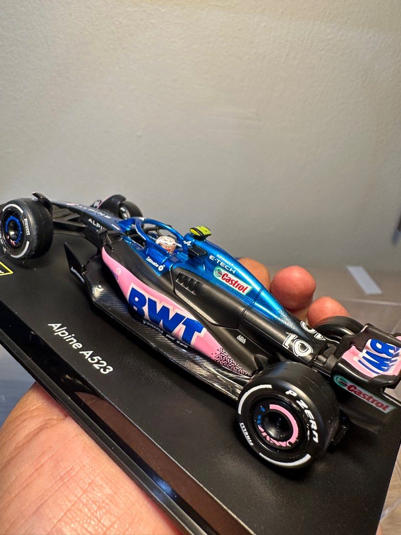 Pierre Gasly Esteban Ocon Alpine F1 Team A523 1:43 Bburago Scale ...