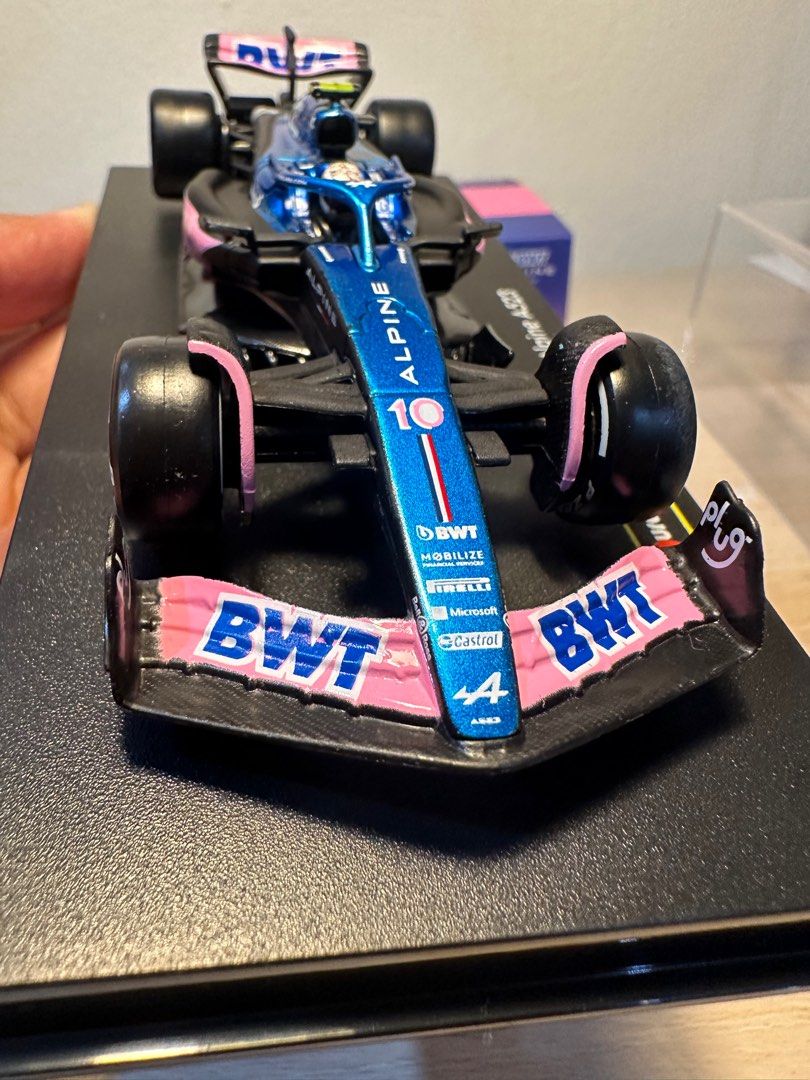 Pierre Gasly Esteban Ocon Alpine F1 Team A523 1:43 Bburago Scale ...