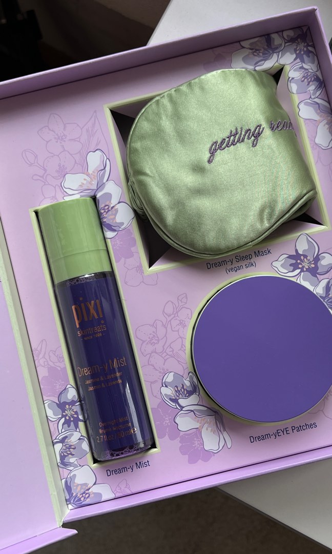 Pixi dream-y eye care set - eyepatch, mist, sleep mask, 美容＆個人護理, 健康及美容 ...