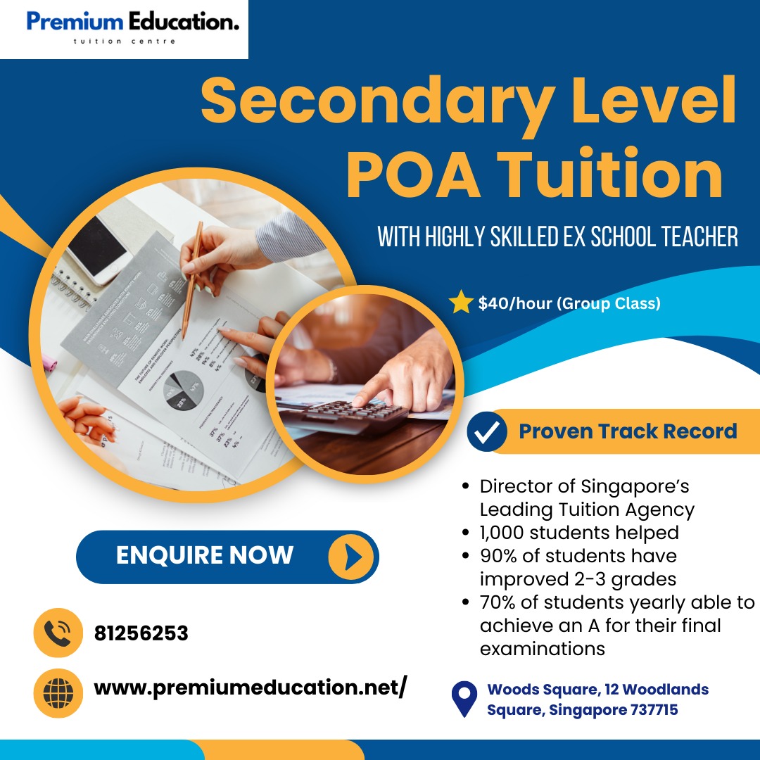 POA Tuition with Ex School Teacher (Secondary Level), Learning ...