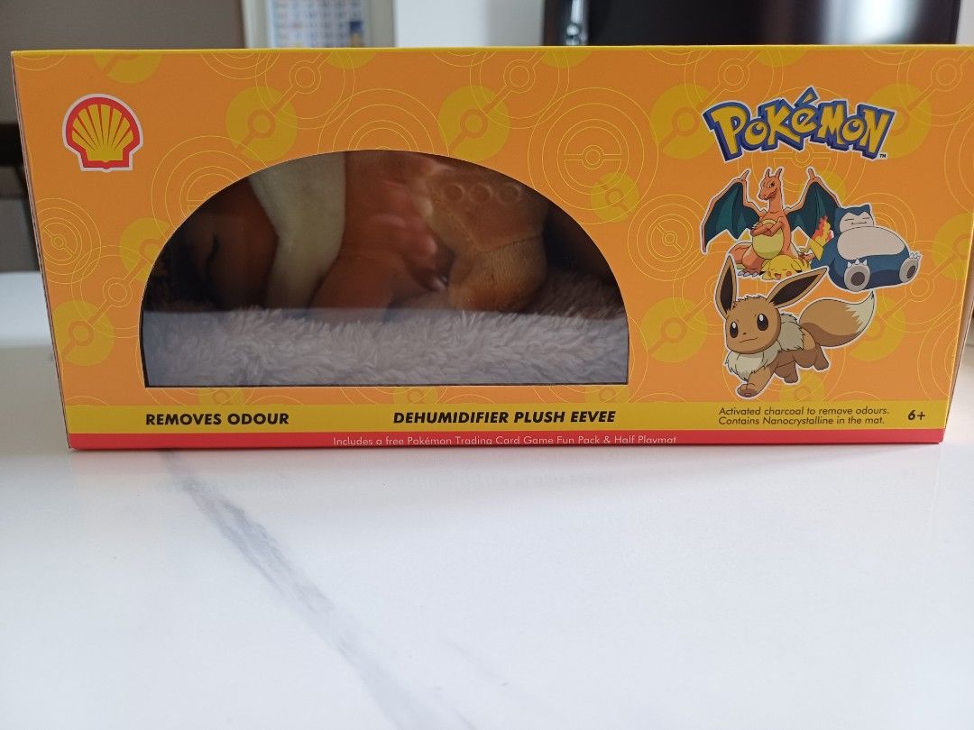 Pokemon Shells Eevee plushy dehumidifier, Hobbies & Toys, Toys & Games ...