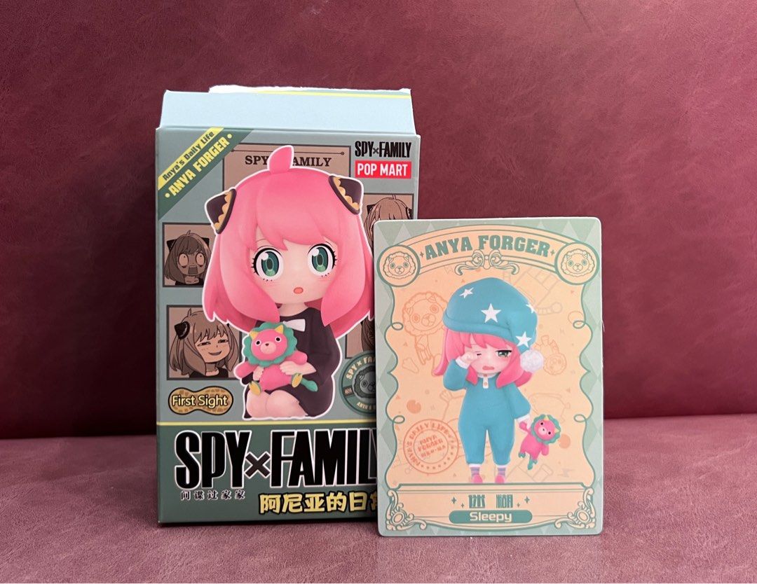 現貨全新Pop Mart SpyxFamily安妮亞的日常盲盒 - Anya迷糊款, 興趣及遊戲, 玩具 & 遊戲類 - Carousell