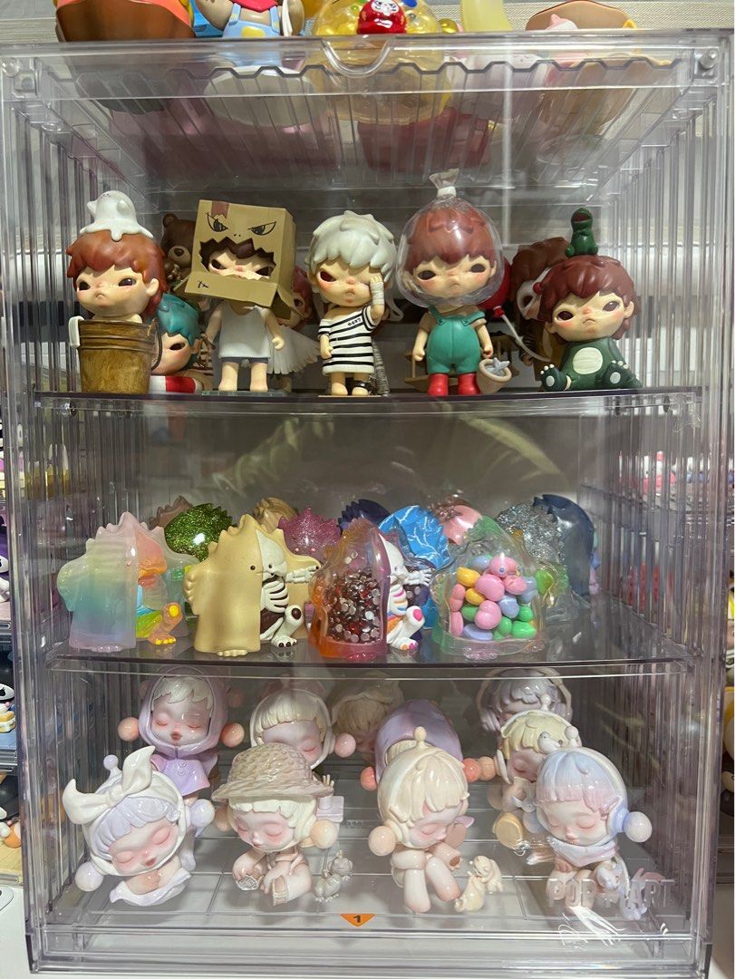 popmart full set with secret (hirono/yuki/ skullpanda), Hobbies & Toys ...