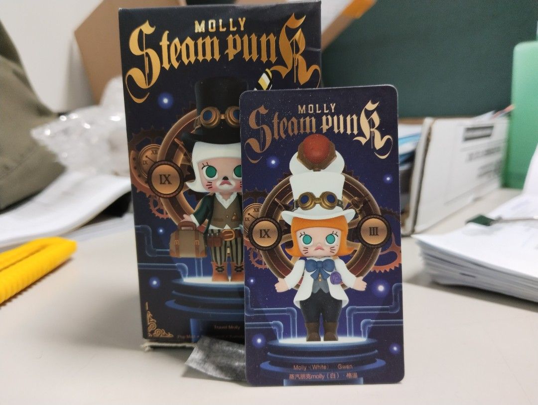 Popmart Molly Steampunk Gwen arttoys, Hobbies & Toys, Toys & Games on ...