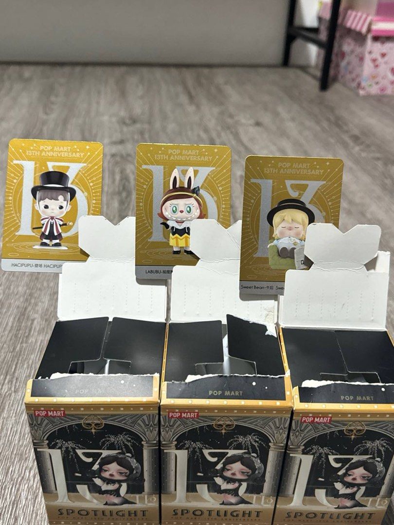 Popmart spotlight 13th Anniversary, Hobbies & Toys, Toys & Games on ...