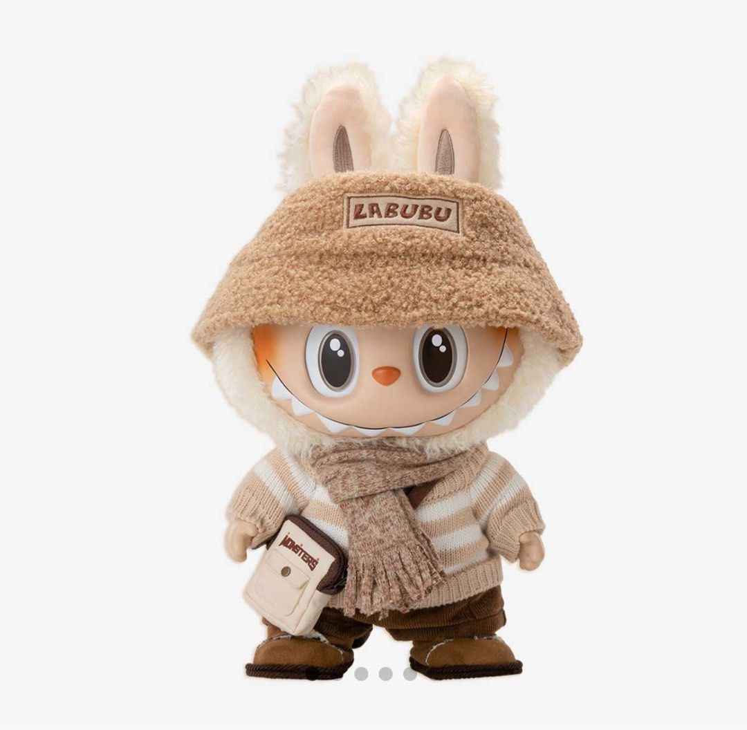 Popmart The Monsters Dress Be Latte Vinyl Plush Doll Labubu, Hobbies ...