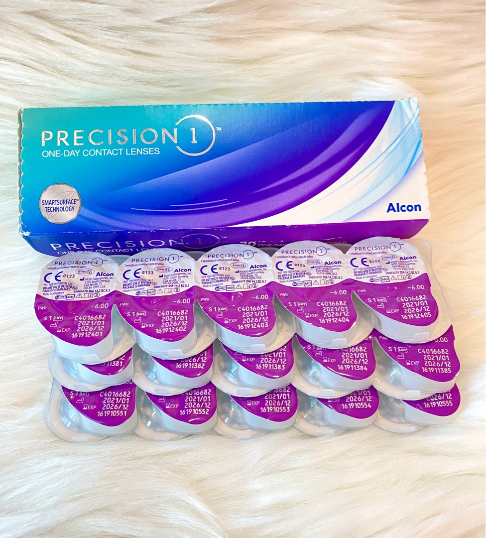 Precision 1 Daily Lenses, Beauty & Personal Care, Vision Care on Carousell