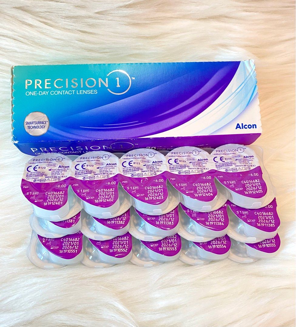 Precision 1 Daily Lenses, Beauty & Personal Care, Vision Care on Carousell